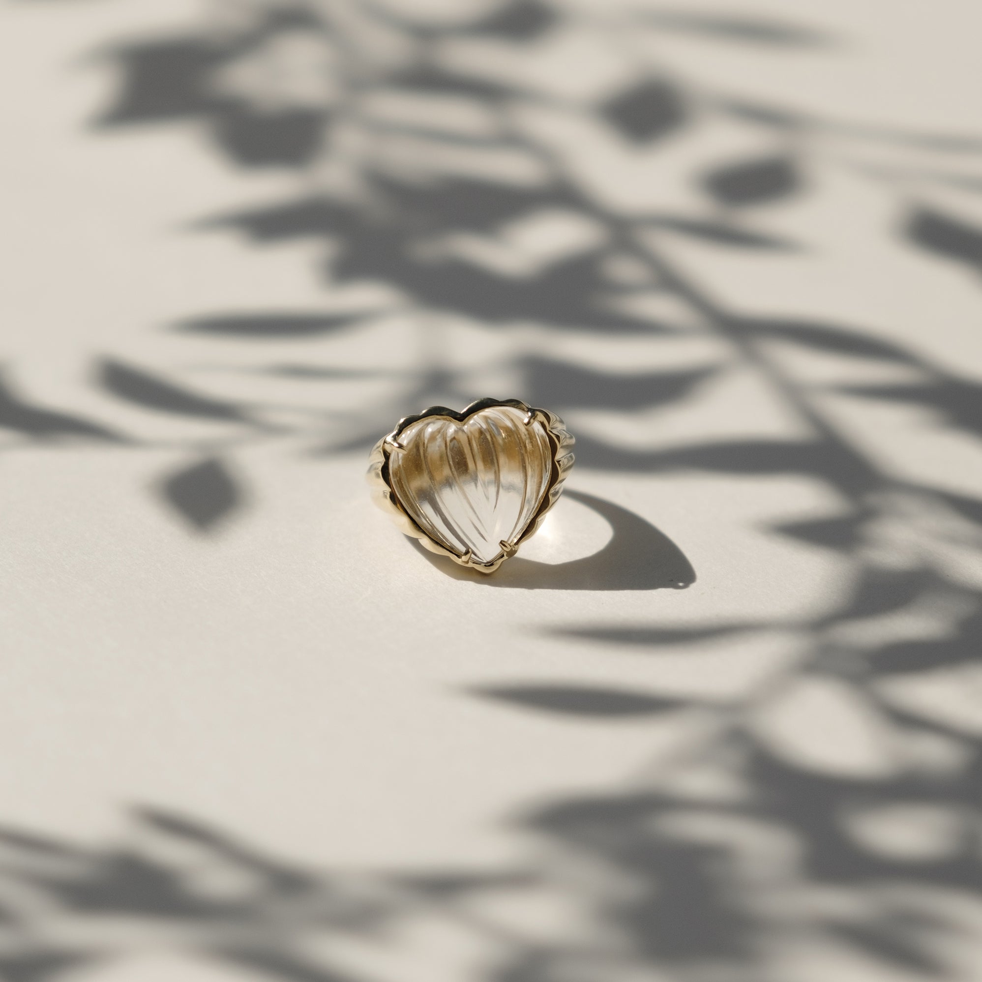 Clear Quartz Cora Ring– GRACE LEE