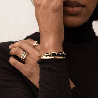 Golden Bangle– GRACE LEE