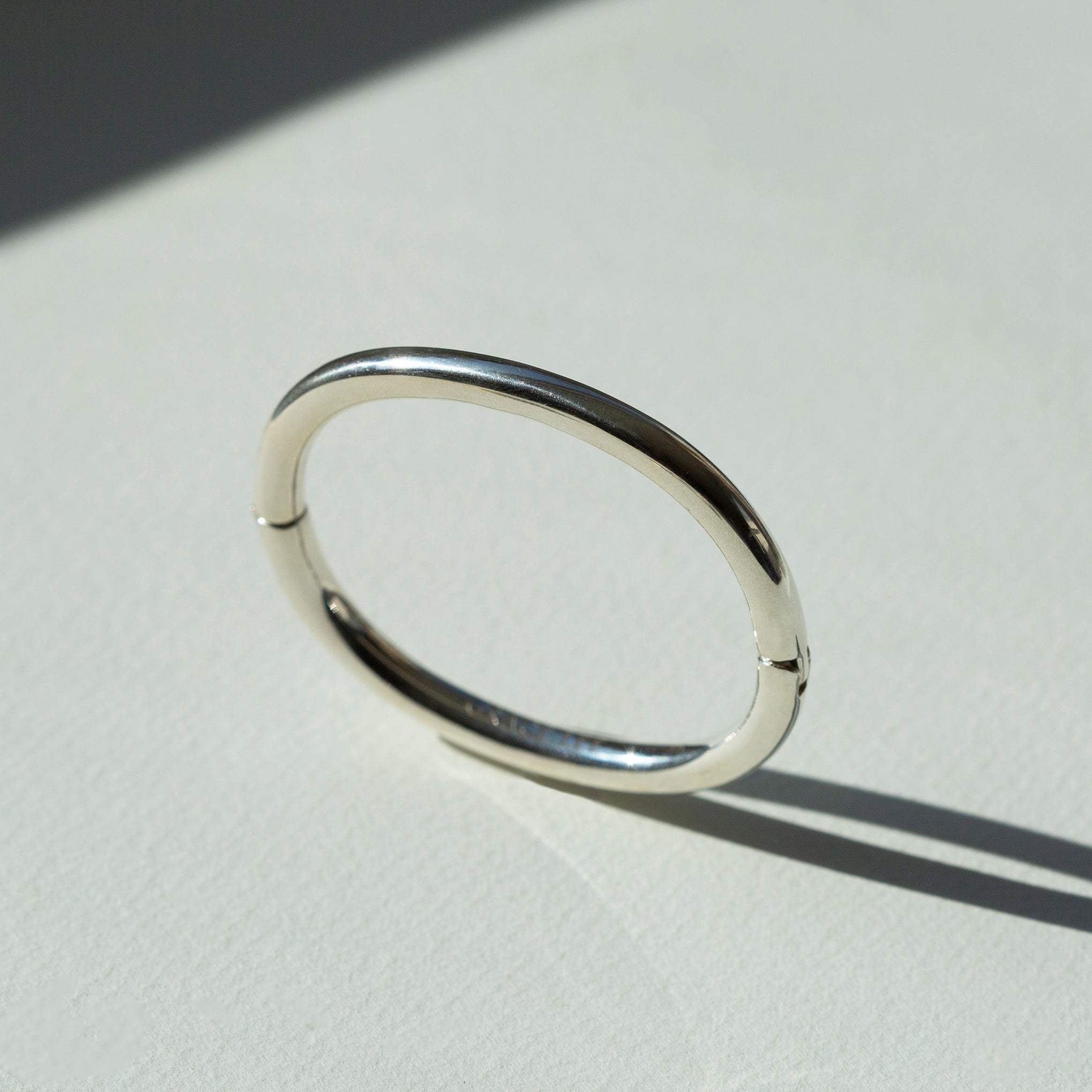 Sterling Silver Bangle– GRACE LEE