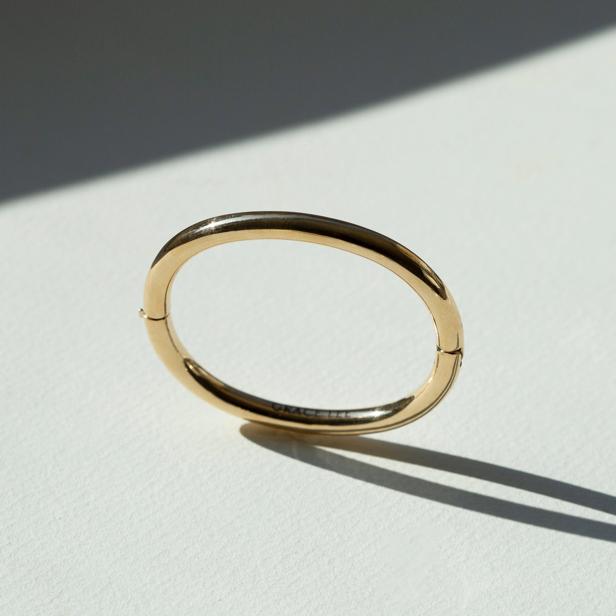 14K Gold Plated Bangle– GRACE LEE