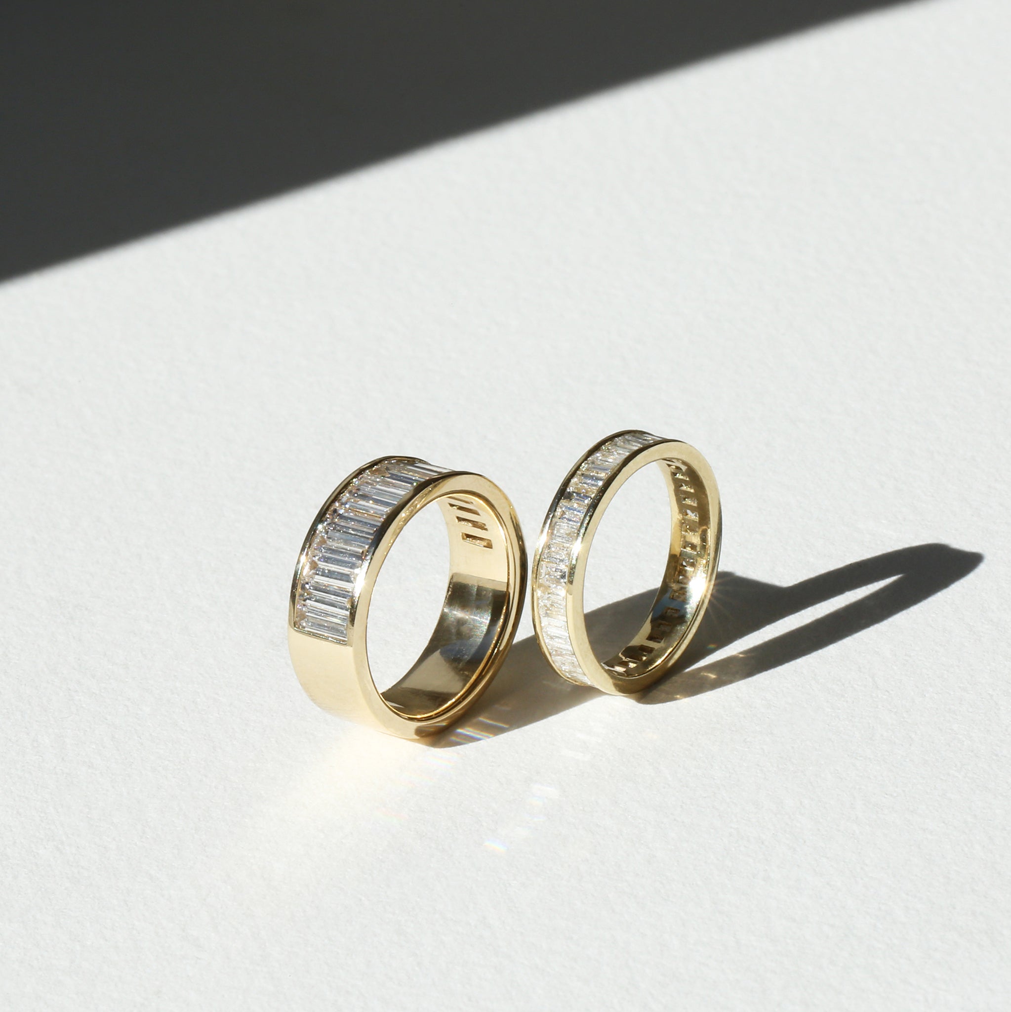 Maman Baguette Half-Eternity Ring– GRACE LEE