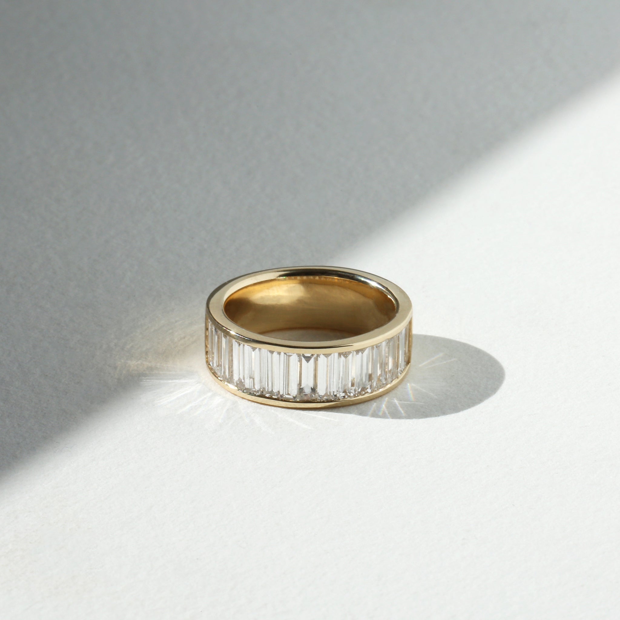 Maman Baguette Half-Eternity Ring– GRACE LEE