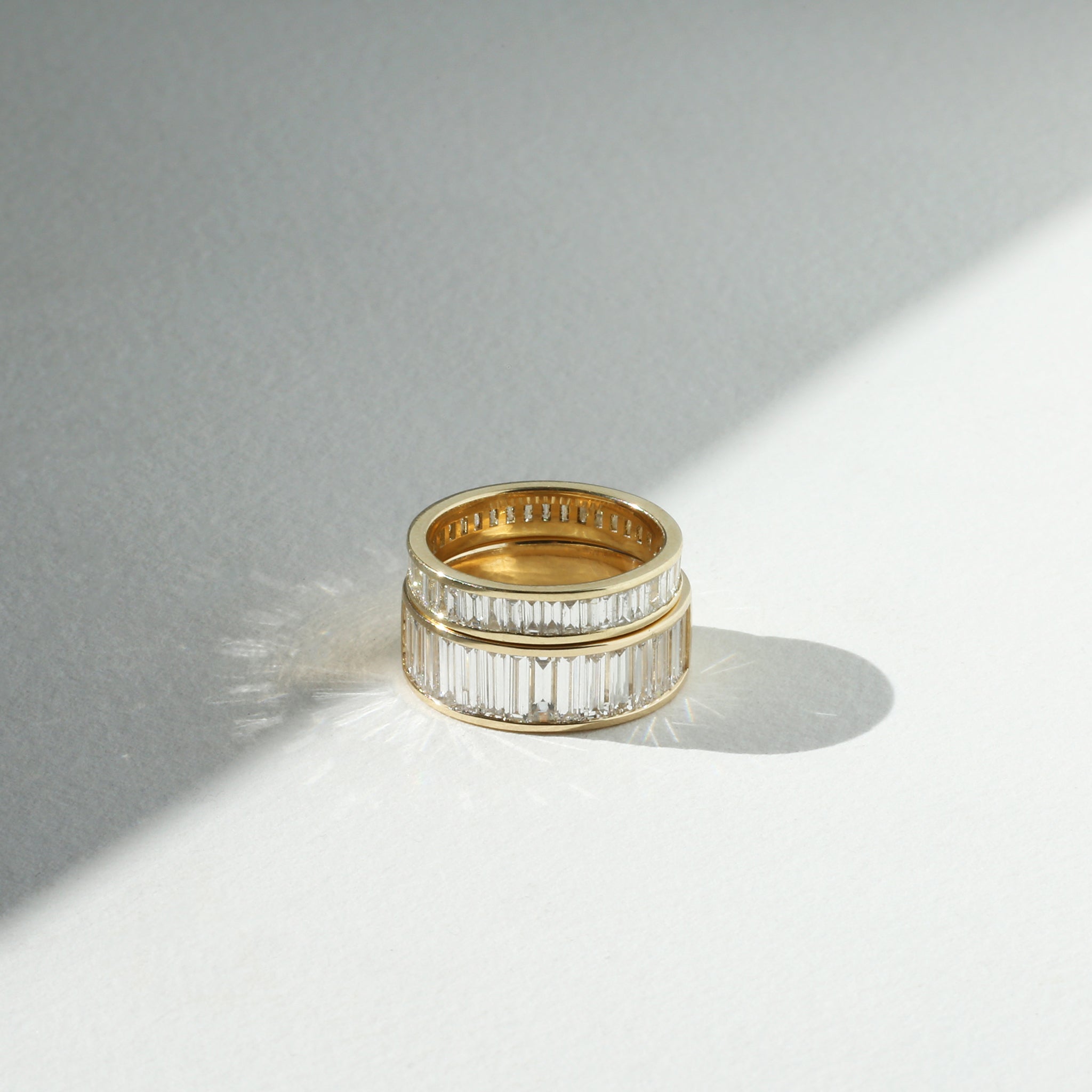 Maman Baguette Half-Eternity Ring– GRACE LEE