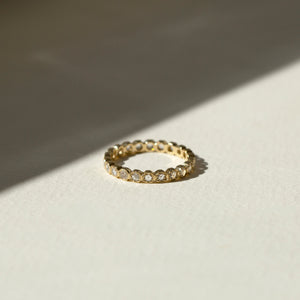 2mm Crown Bezel Diamond Eternity Ring– GRACE LEE