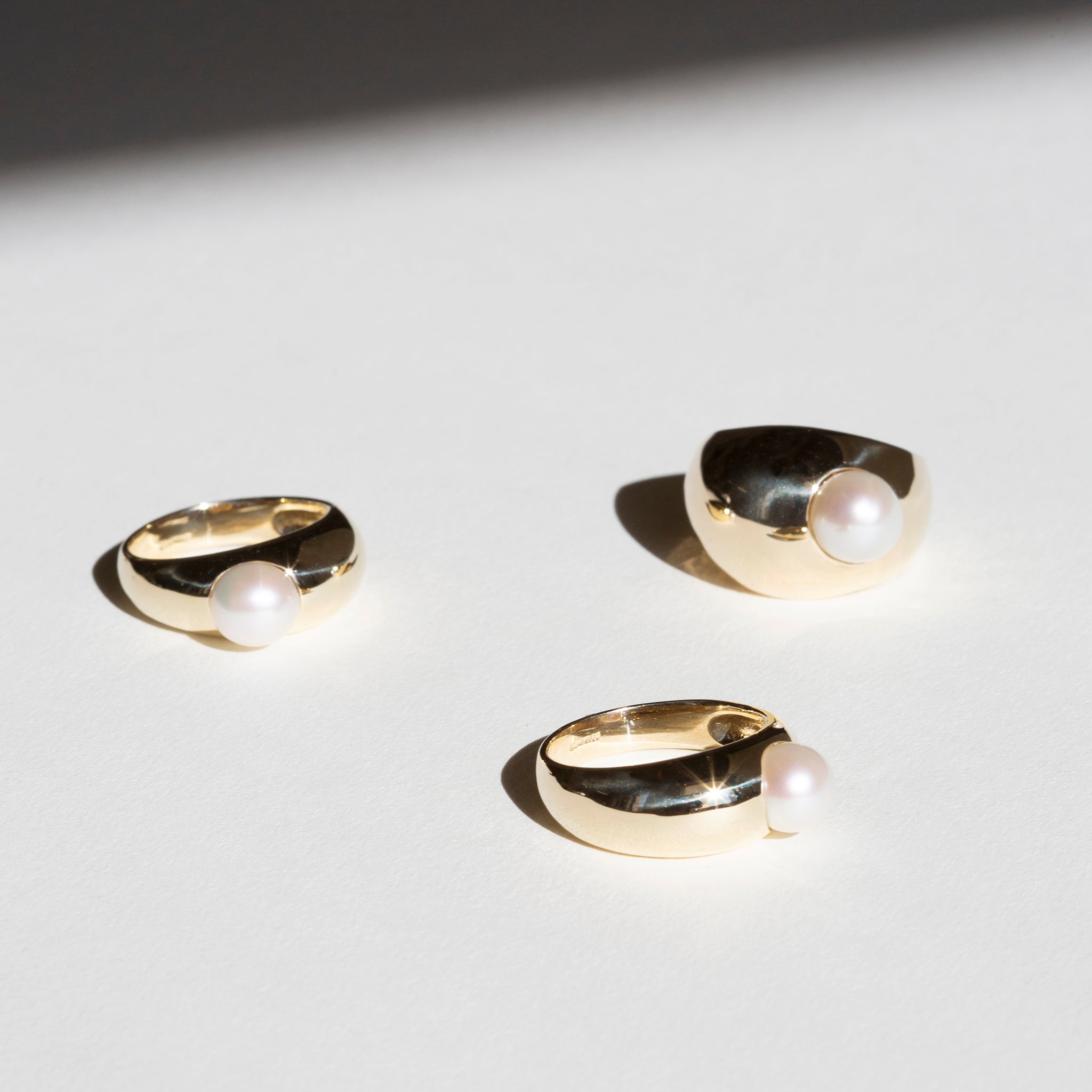 Pearl Globe Ring– GRACE LEE